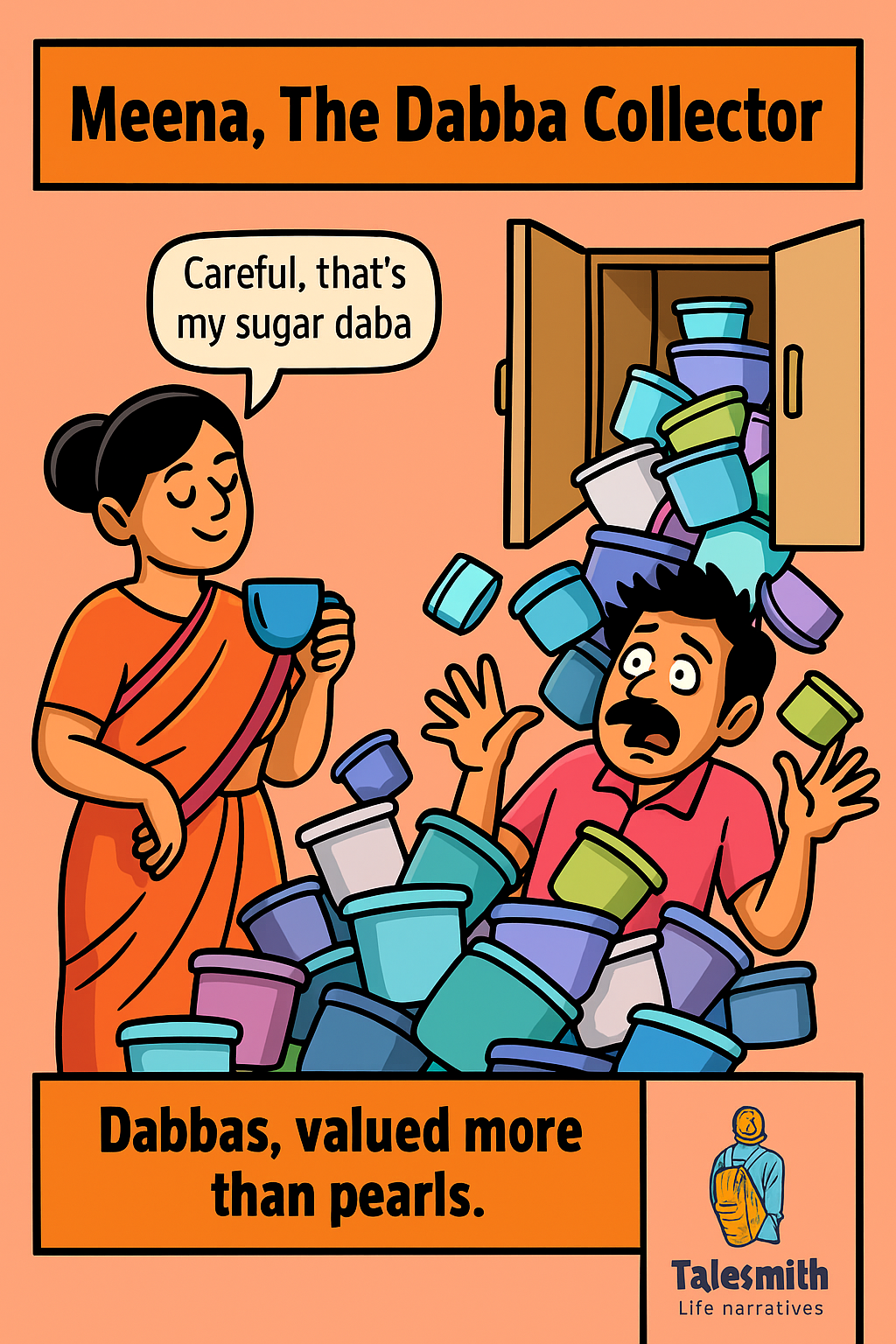 Meena, The Dabba Collector – Talesmith